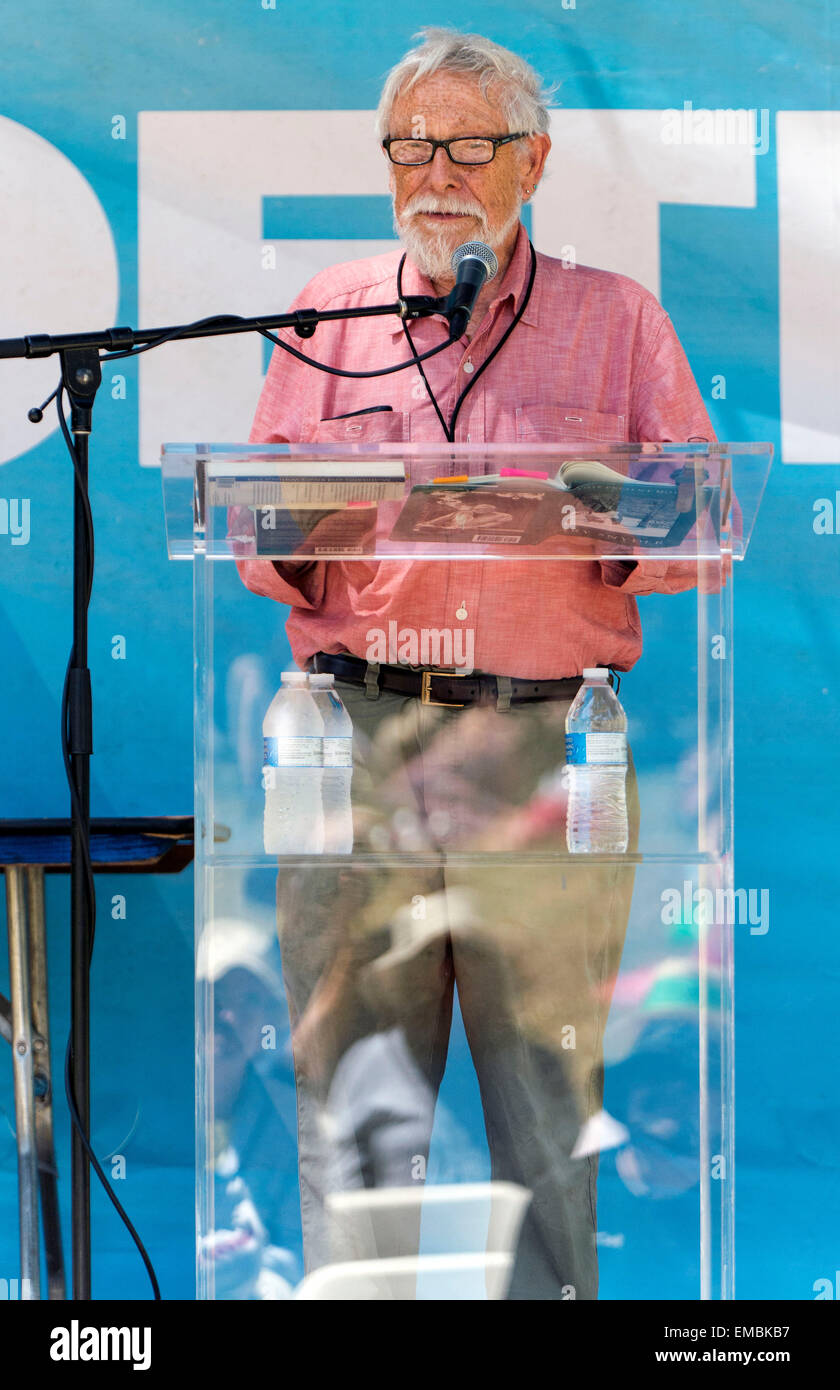 Los Angeles, California, USA. 19th Apr, 2015. Eighty four year-old ...