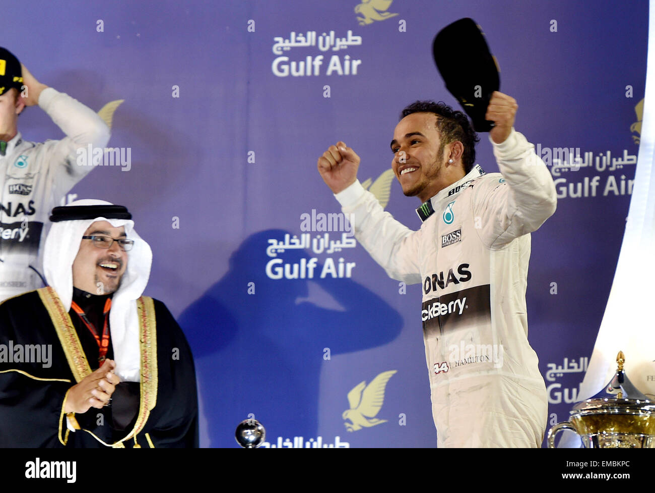Lewis hamilton 2015 bahrain hi-res stock photography and images - Alamy