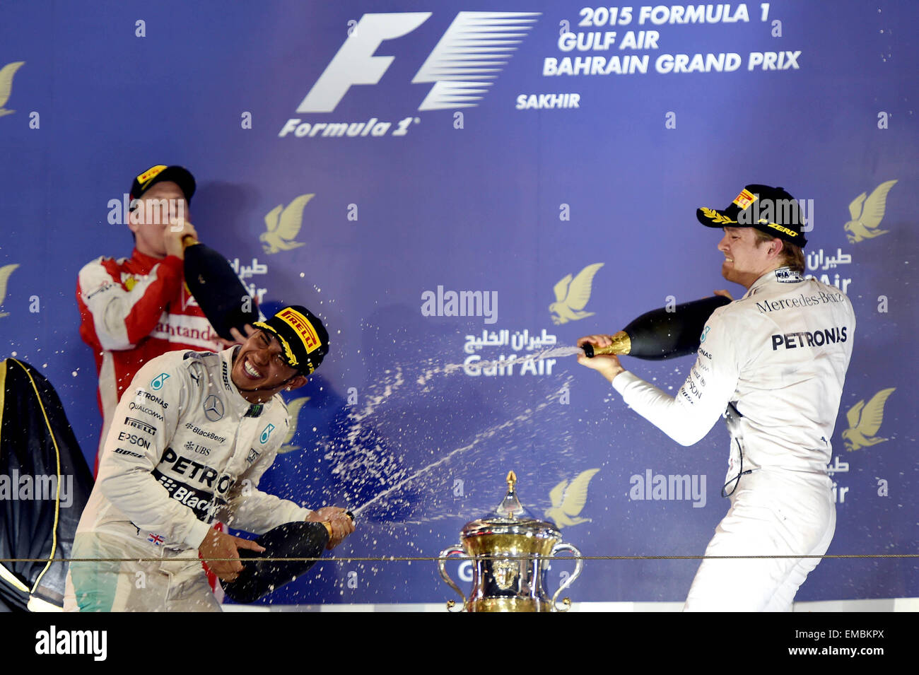 Lewis hamilton 2015 bahrain hi-res stock photography and images - Alamy