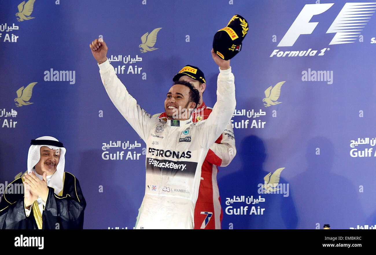 Lewis hamilton 2015 bahrain hi-res stock photography and images - Alamy