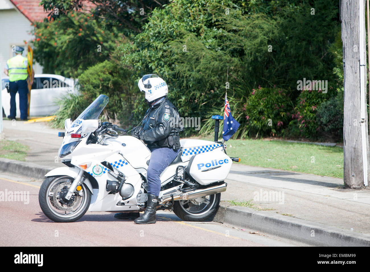 Australian police motorcycle motorbike hi-res stock photography and ...