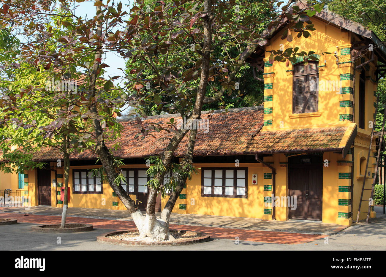 Vietnam, Hanoi, building in the Presidential Palace compound Stock ...