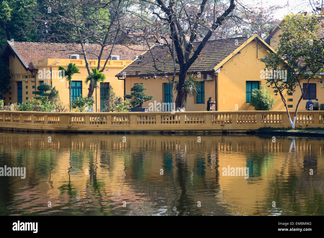 Vietnam, Hanoi, building in the Presidential Palace compound Stock ...