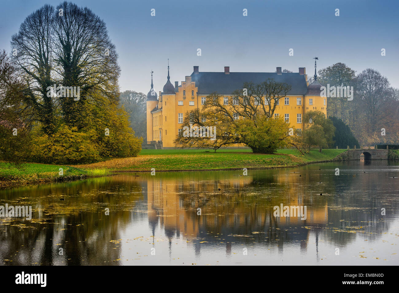 Krenkerup Castle, Lolland, Denmark Stock Photo - Alamy