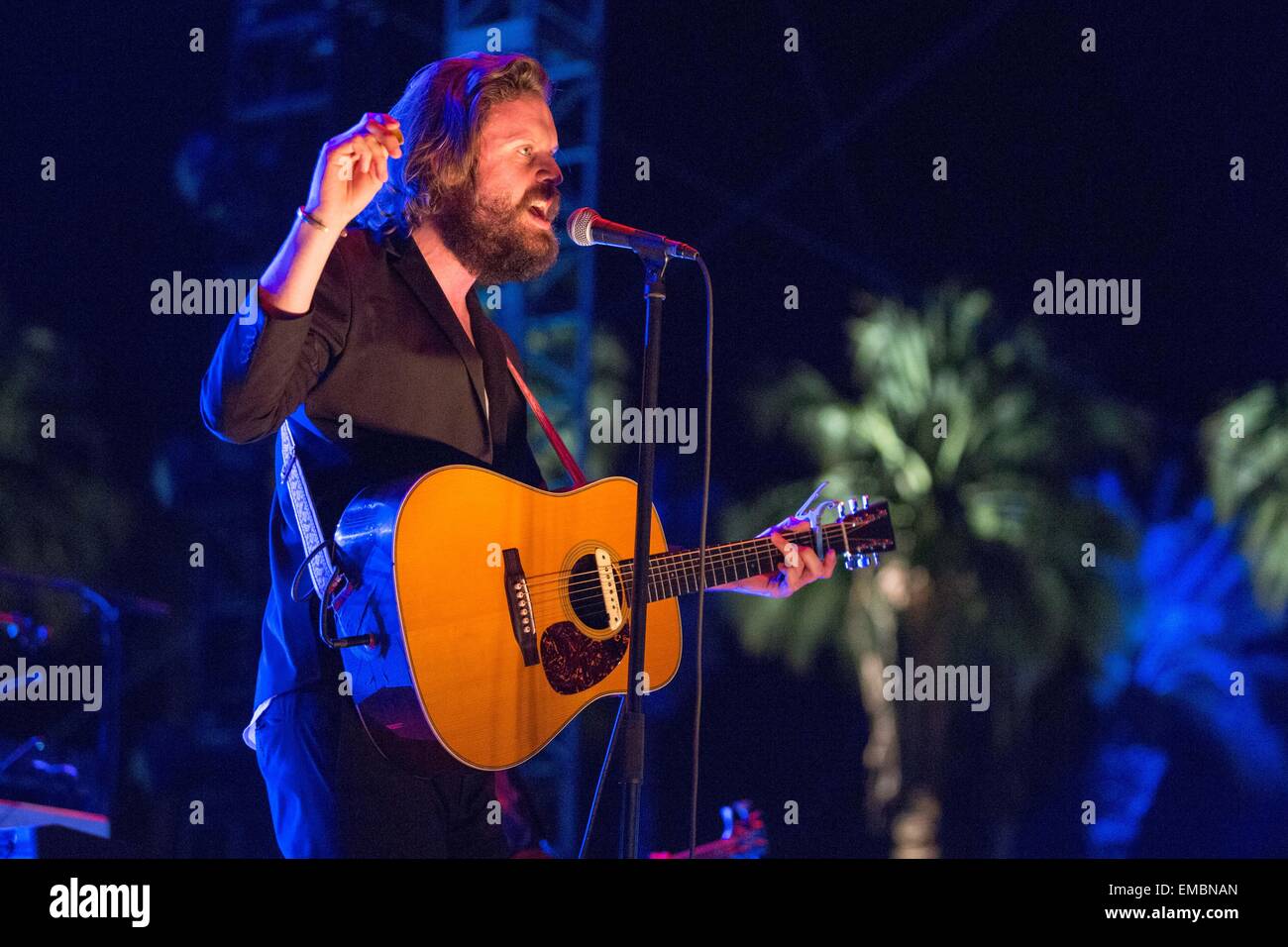 Indio, California, USA. 18th Apr, 2015. Musician JOSHUA TILLMAN of ...