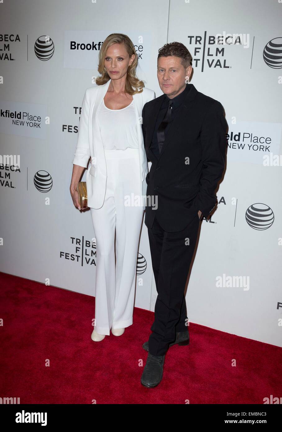 New York, NY, USA. 19th Apr, 2015. Rachel Roberts, Andrew Niccol at ...