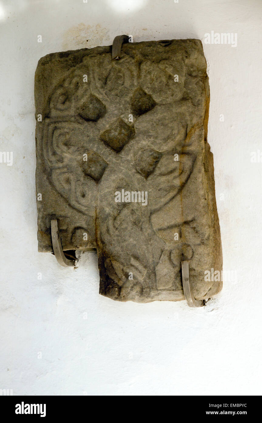 Disc-headed slab cross, Margam Stones Museum, Neath Port Talbot, South ...