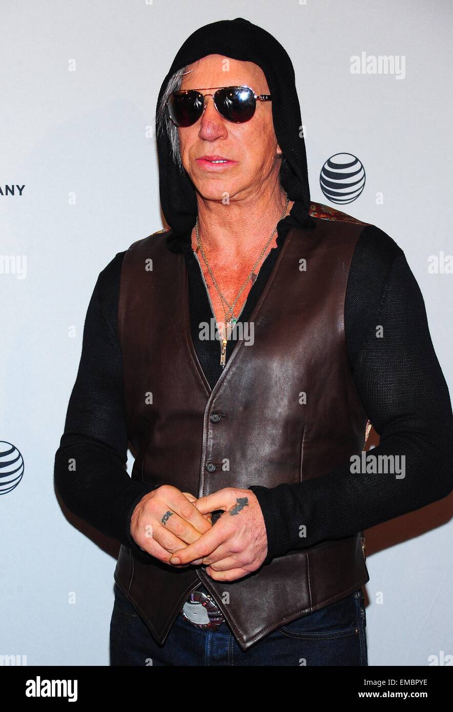 New York, NY, USA. 19th Apr, 2015. Mickey Rourke at arrivals for ASHBY ...