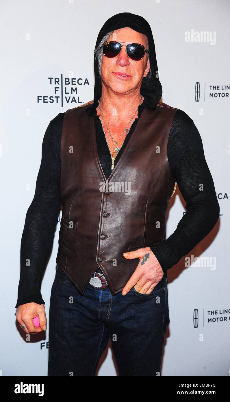 New York, NY, USA. 19th Apr, 2015. Mickey Rourke at arrivals for ASHBY ...