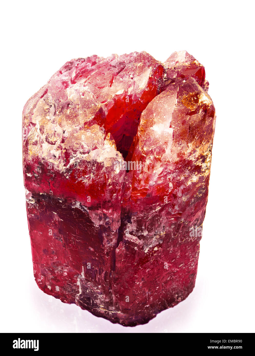 red crystal aggregate Stock Photo - Alamy