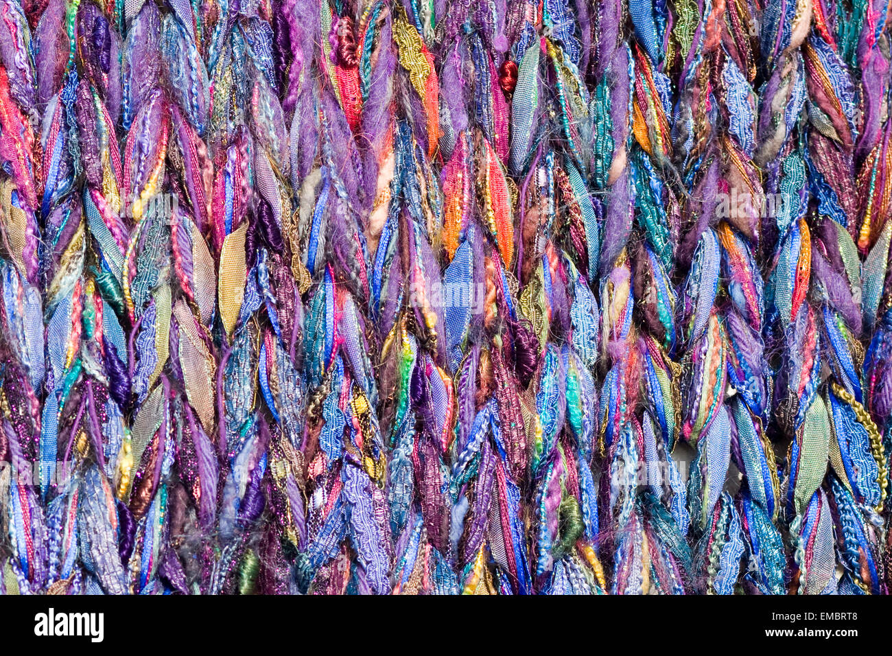 Patterns made with Fabric flexible woven materials Stock Photo - Alamy