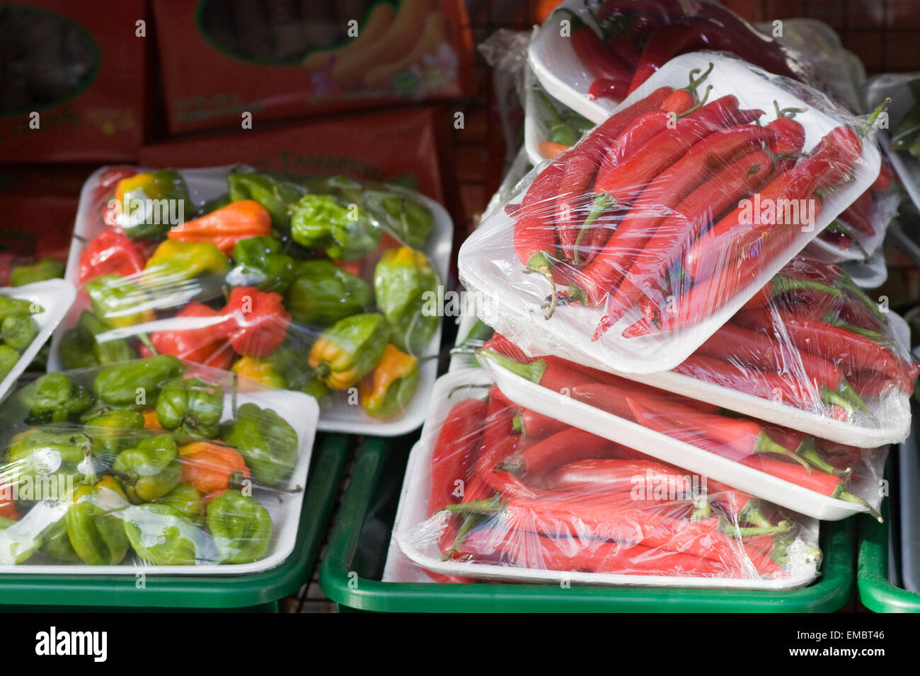 fresh Fruit and vegetables Shop and Outside Stall Stock Photo - Alamy