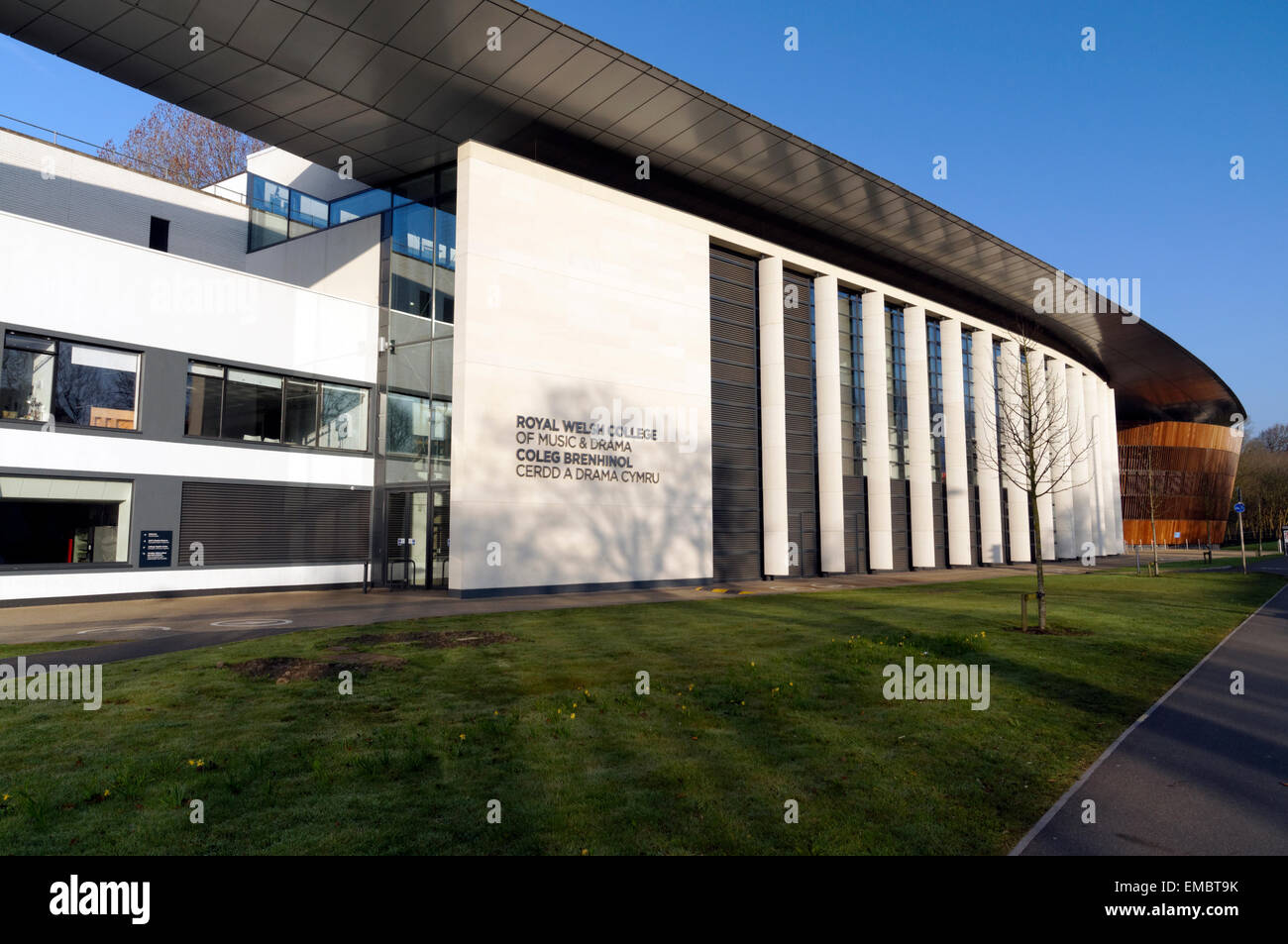 Royal Welsh College of Music and Drama, Cardiff, Wales, UK Stock Photo ...
