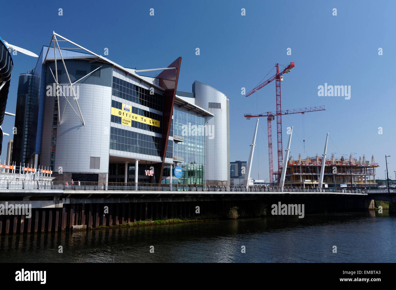Construction work on the new Central Square Development next to the ...