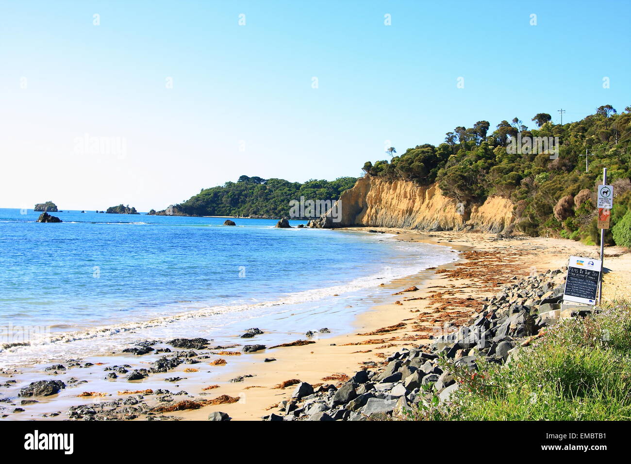 Coastal scenery at Cape Liptrap Coastal Park Victoria Australia Stock ...