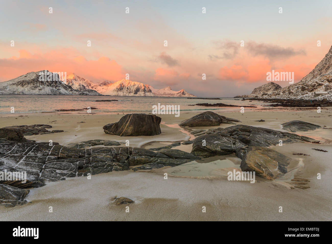 background, beach, cloudless, coast, coastal, cold, fjord, flow ...