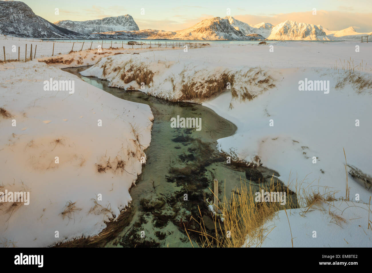 background, beach, cloudless, coast, coastal, cold, fjord, flow ...