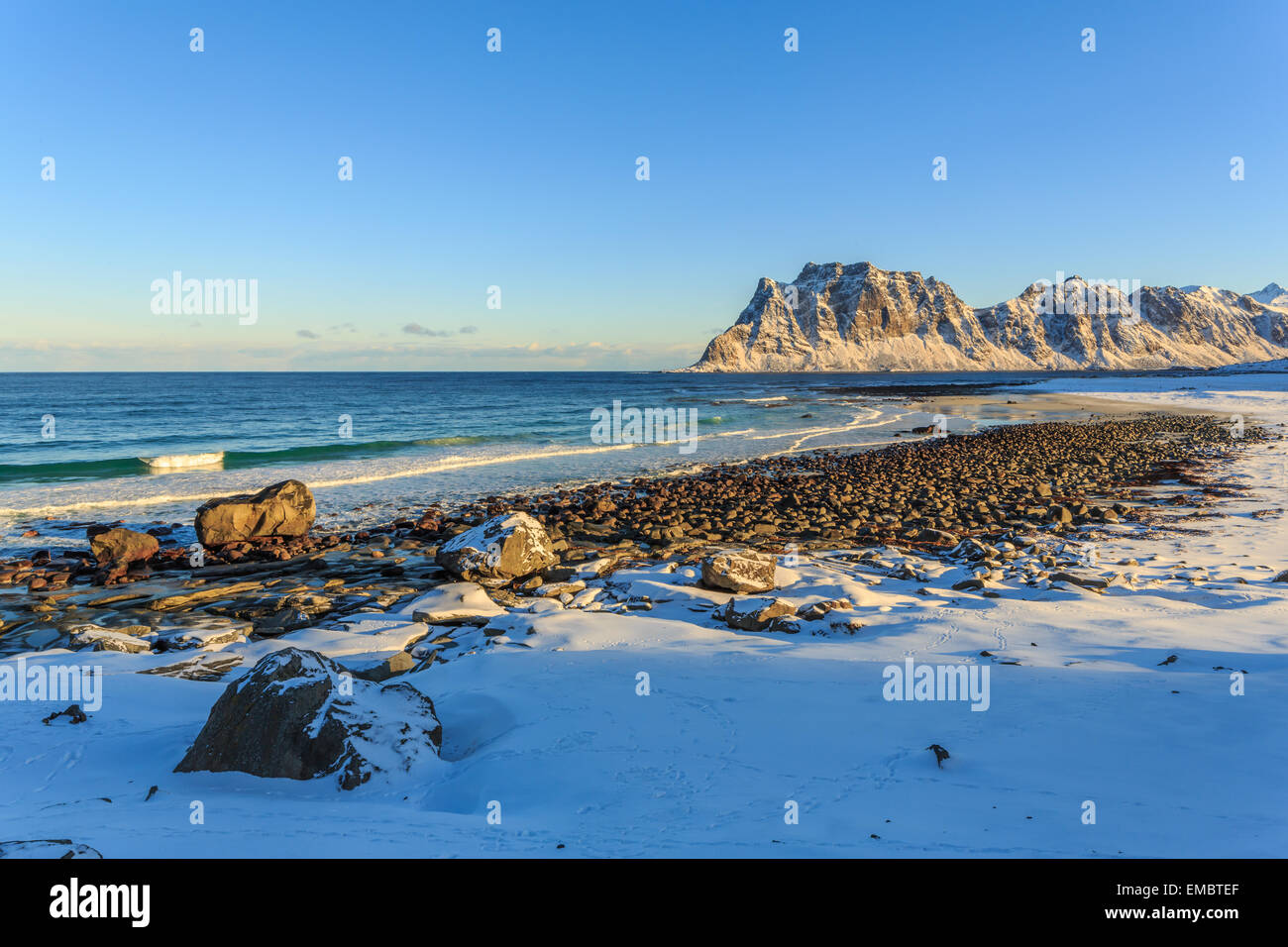 background, beach, beautiful, beauty, blue, cloudless, coast, coastal ...
