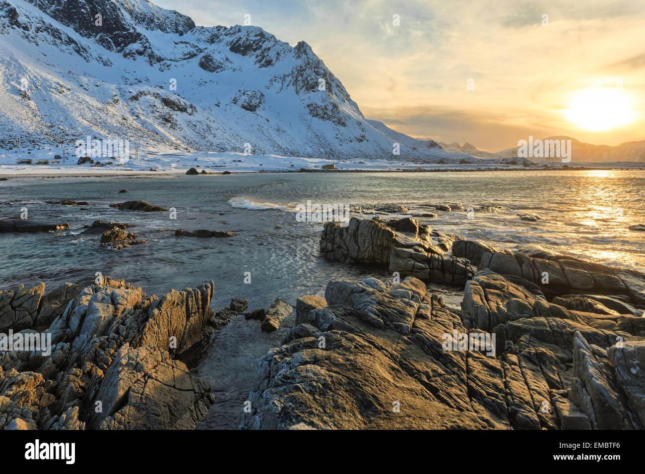 arctic, beautiful, coast, fjord, landscape, lofoten, mountain, nature ...