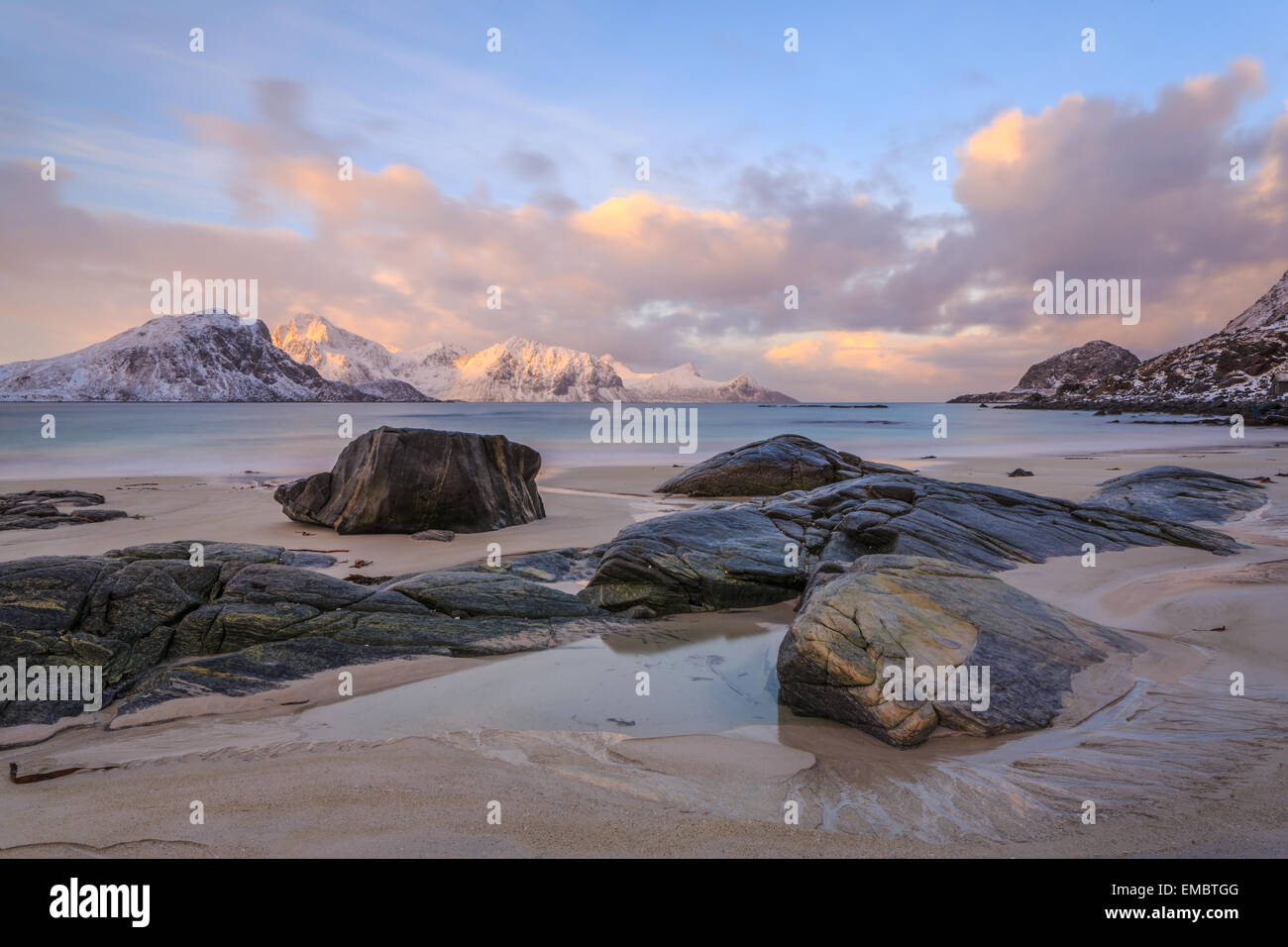 background, beach, cloudless, coast, coastal, cold, fjord, flow ...