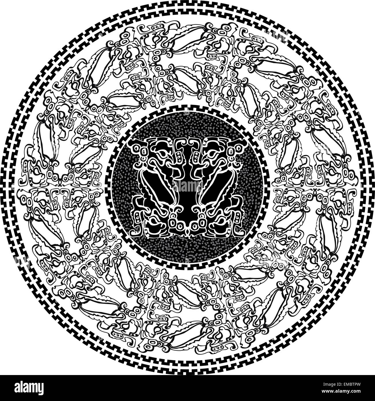 ancient pattern Vector illustration Stock Vector Image & Art - Alamy