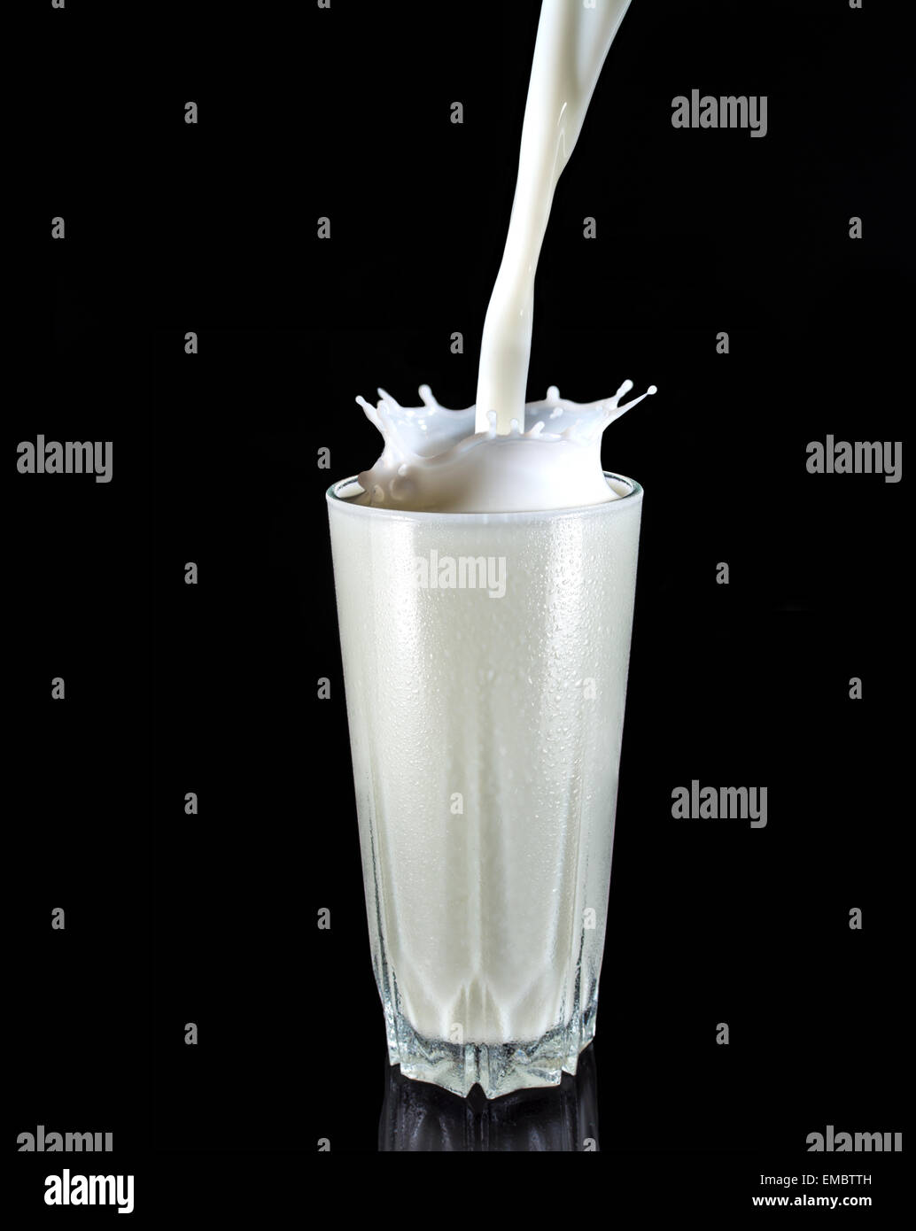 Cold Glass Of Milk