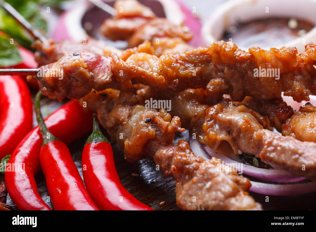 China food roast mutton hi-res stock photography and images - Alamy