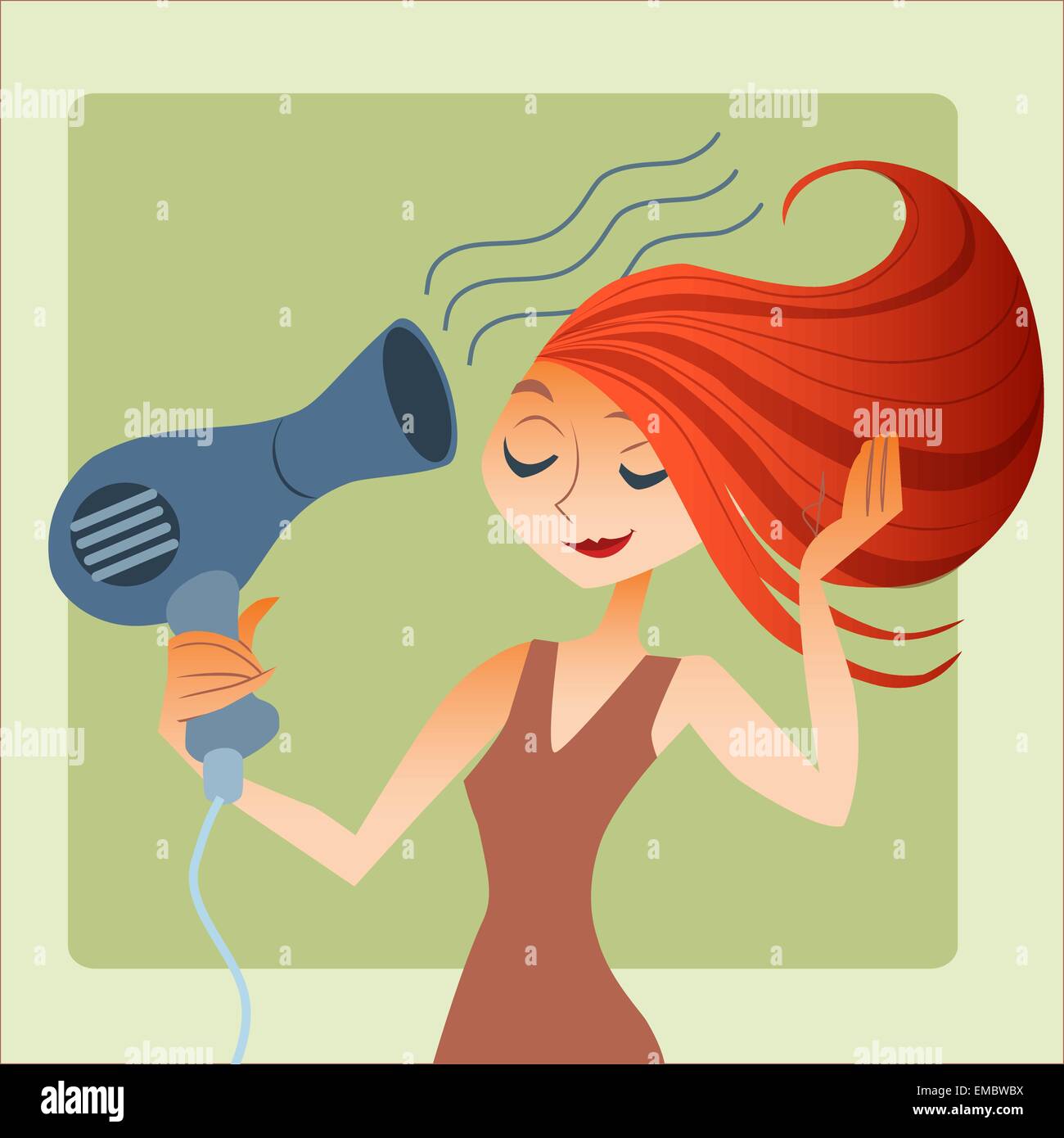 Drying vector vectors hi-res stock photography and images - Alamy