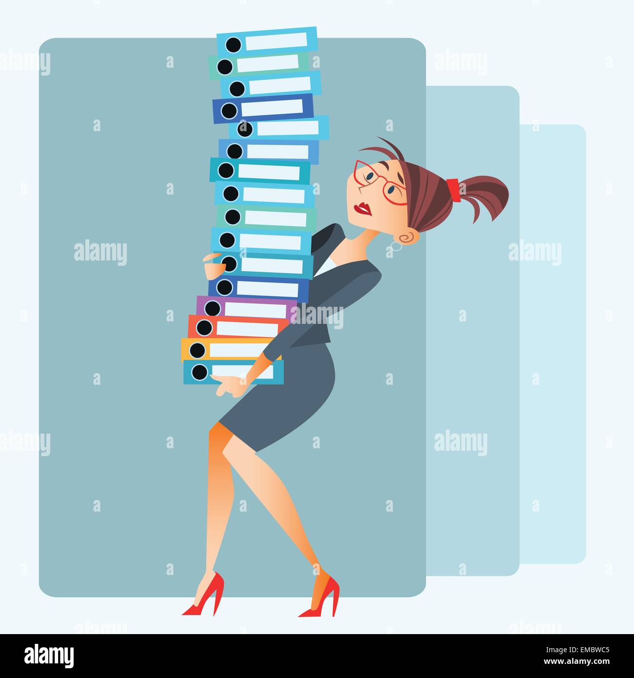 Reports Stock Vector Images - Alamy