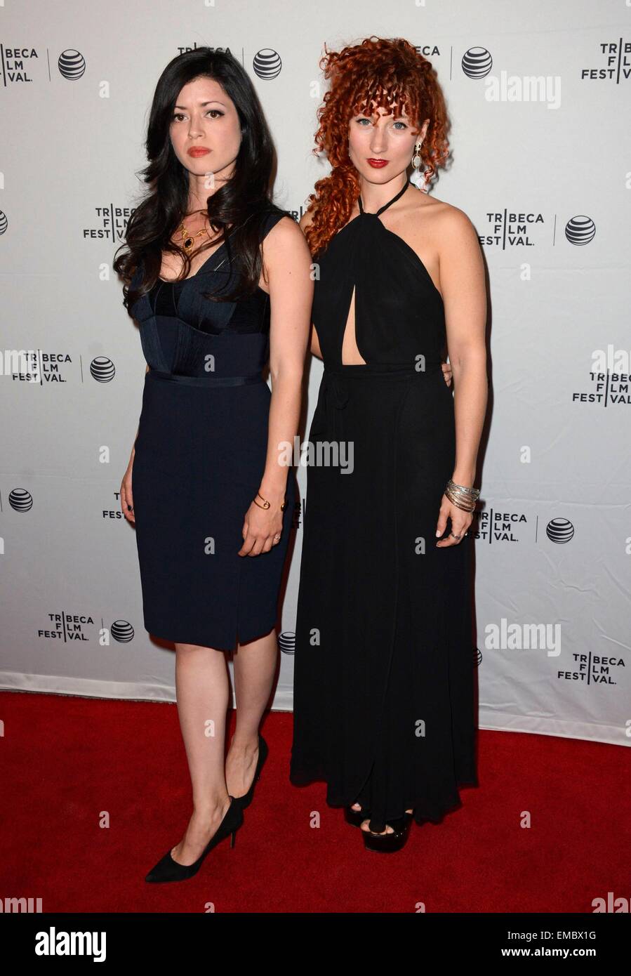 New York, NY, USA. 19th Apr, 2015. Natalia Leite, Alexandra Roxo at ...