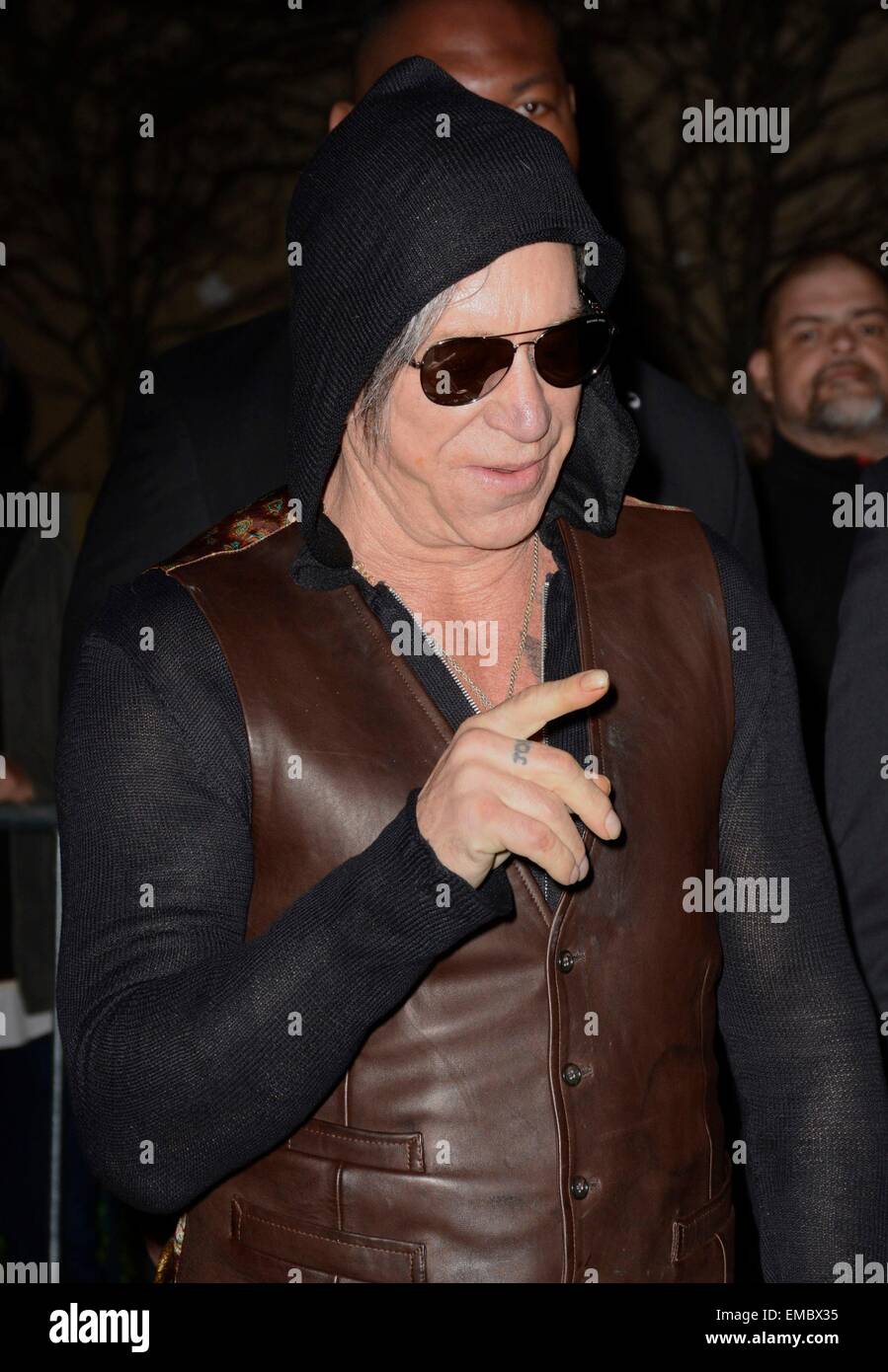 New York, NY, USA. 19th Apr, 2015. Mickey Rourke at arrivals for ASHBY ...