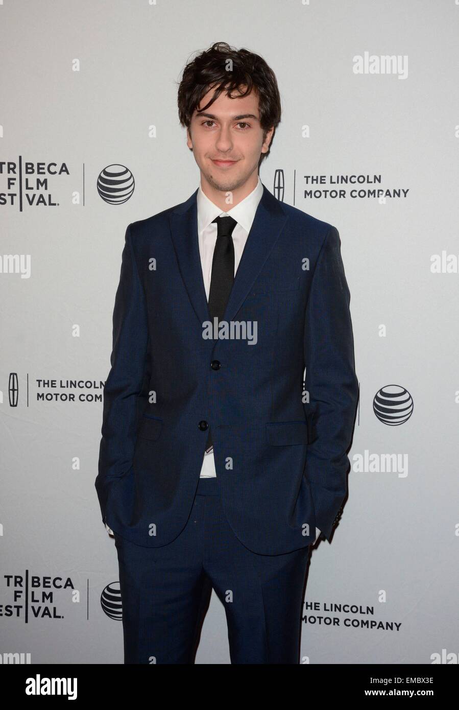 New York, NY, USA. 19th Apr, 2015. Nat Wolff at arrivals for ASHBY ...