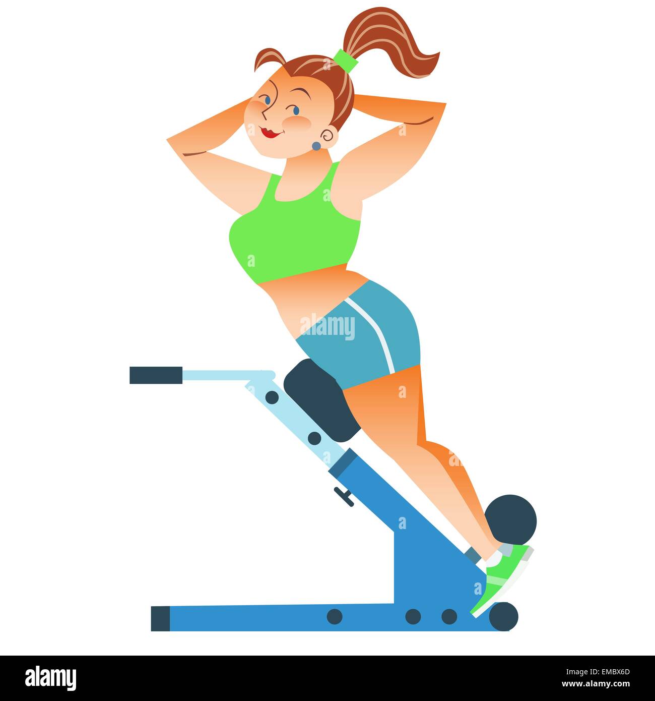Fat burn Stock Vector Images - Alamy