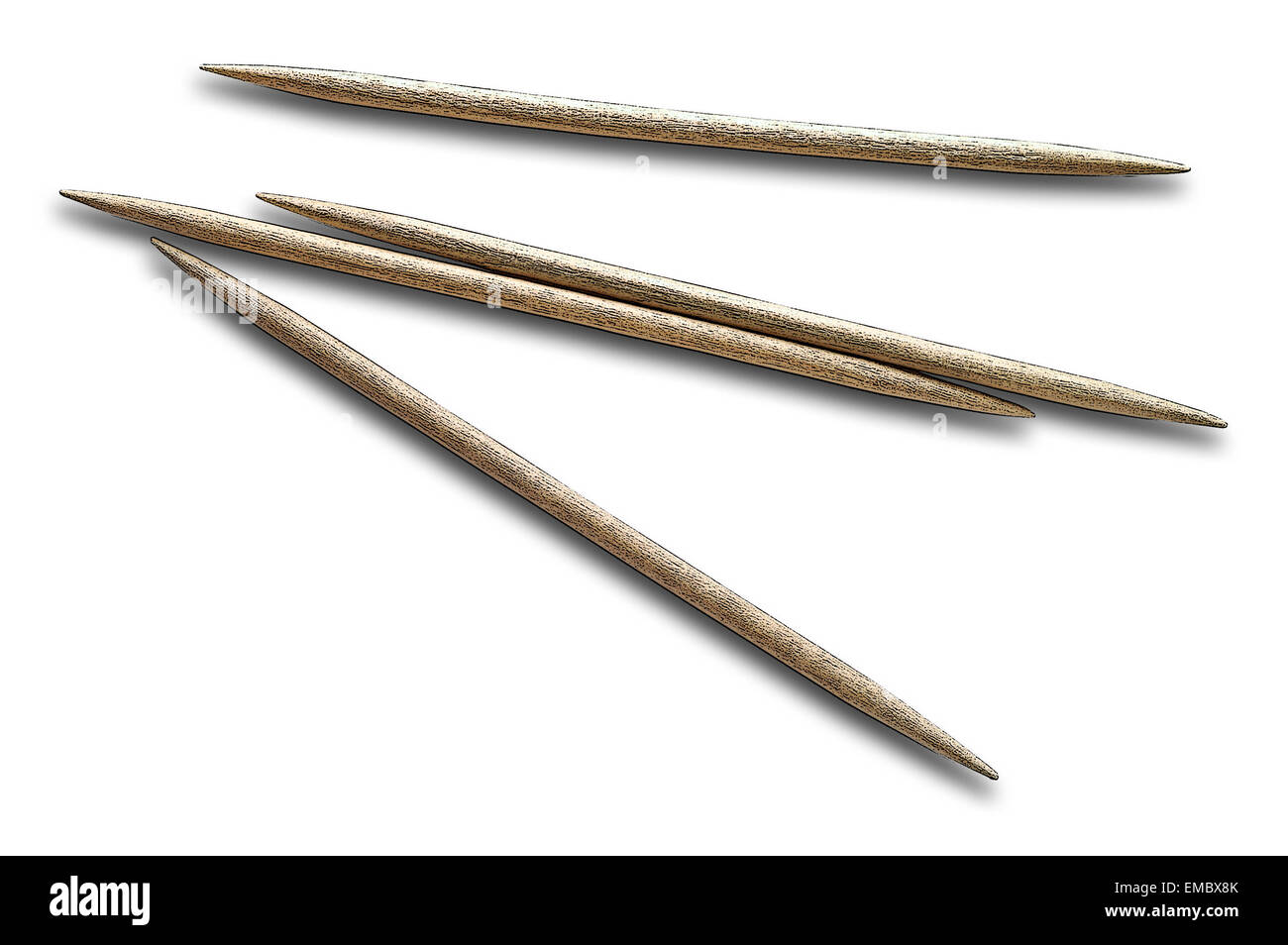 Toothpick illustration hi-res stock photography and images - Alamy