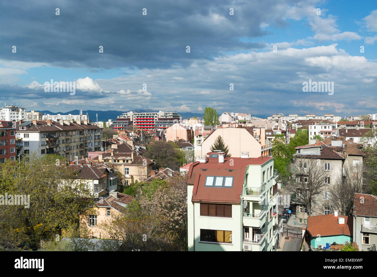 Panoramic aerial view sofia hi-res stock photography and images - Alamy