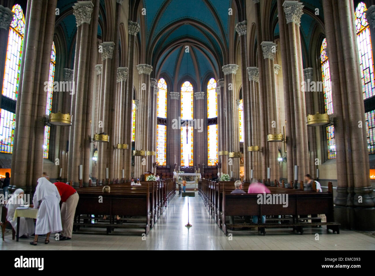 The church of St. Anthony of Padua is located on Istiklal Caddesi ...