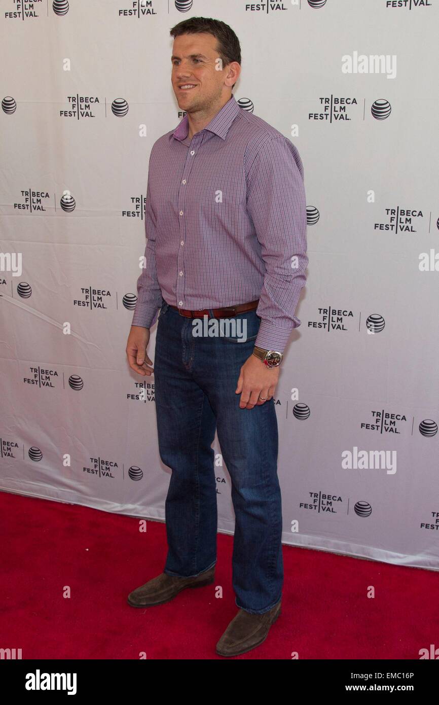 New York, NY, USA. 19th Apr, 2015. Chris Snee at arrivals for Tribeca ...