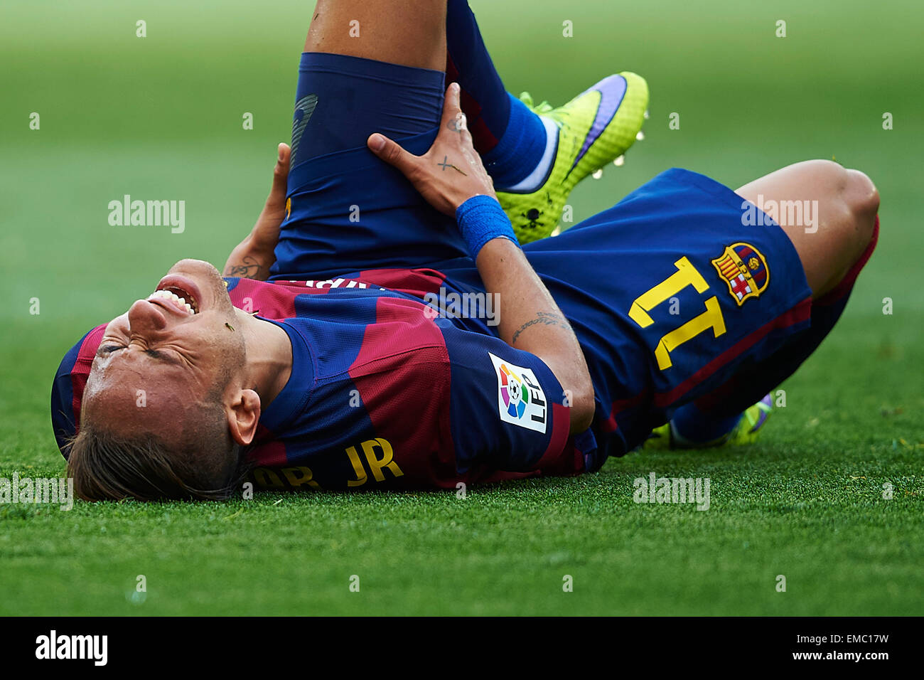 Neymar da Silva Jr (FC Barcelona), during La Liga soccer match between ...