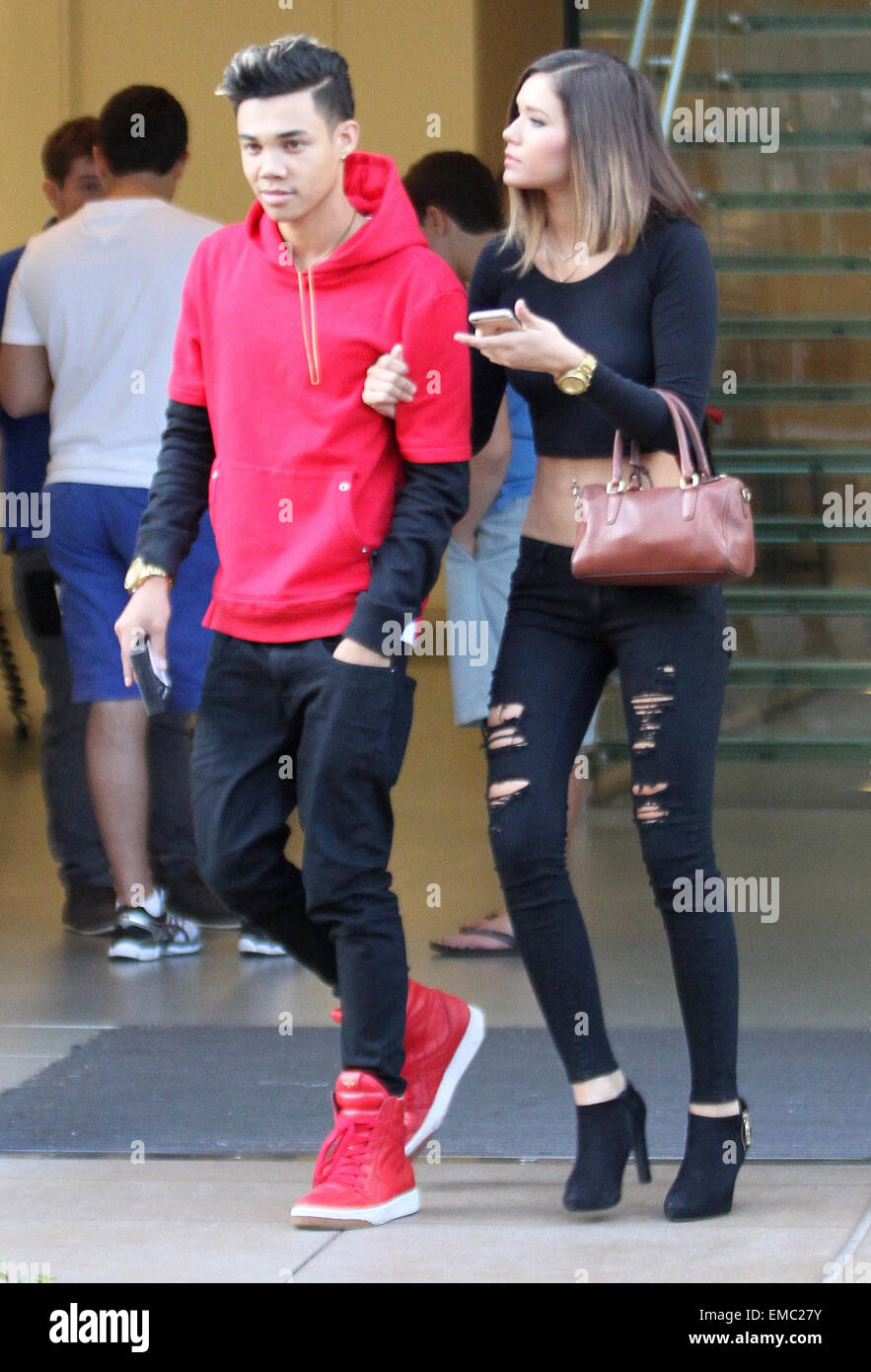 Fegan girlfriend camia marie chaidez leave hi-res stock photography and ...