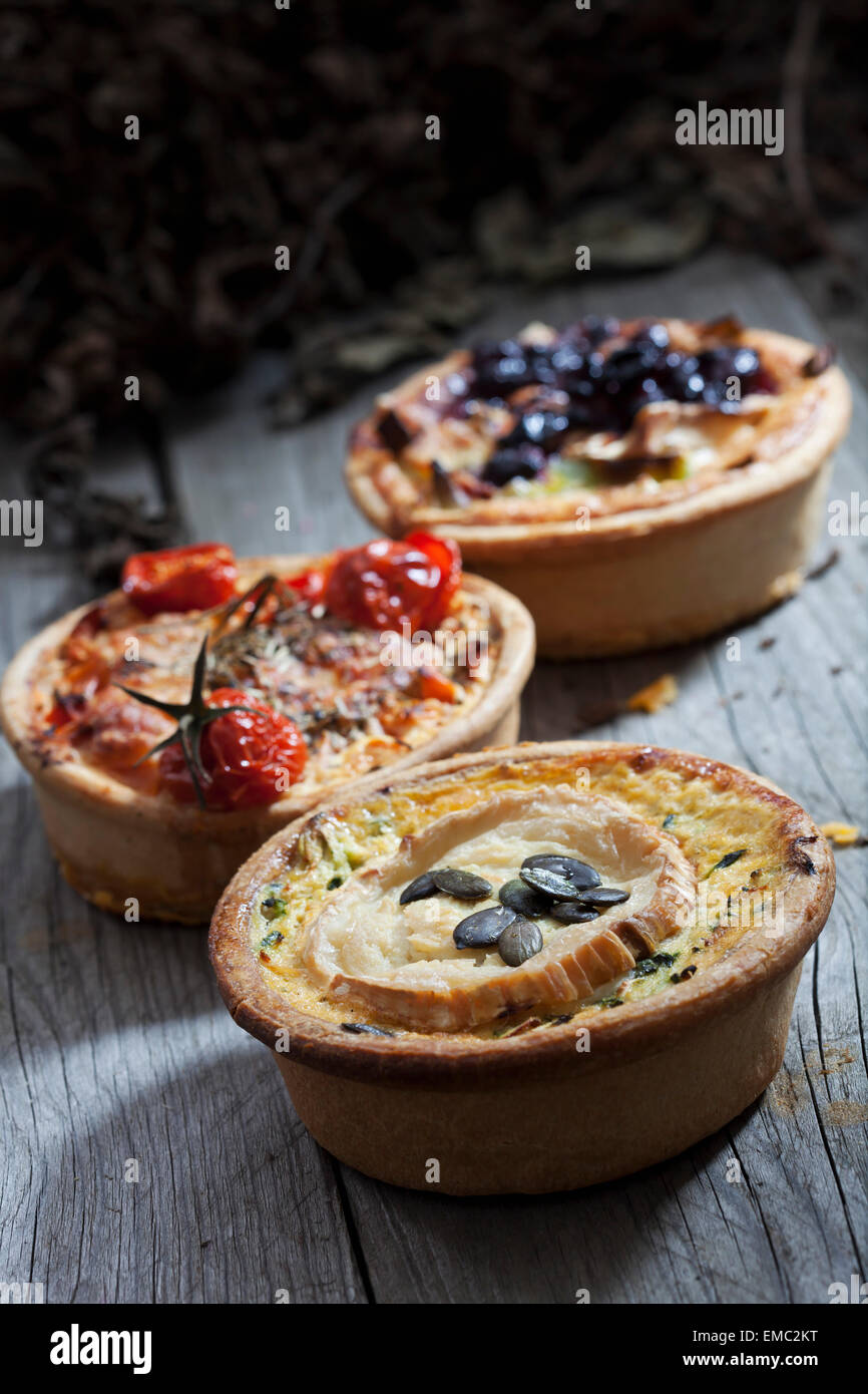 Herb and cheese tarts hi-res stock photography and images - Alamy