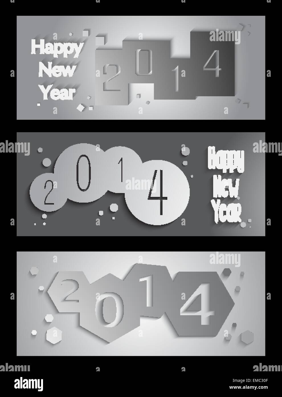 2014 number Stock Vector Images - Alamy