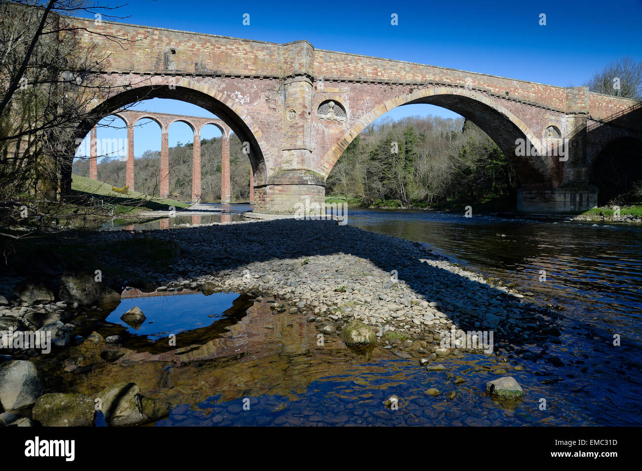 Leaderfoot viaduct hi-res stock photography and images - Alamy