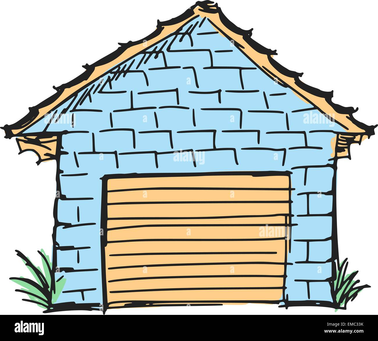 Big Garage Cartoon
