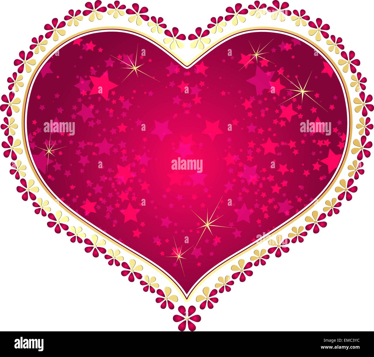 Vintage Valentines Border