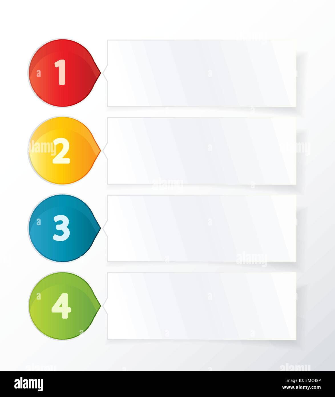 Design paper banners template infographic Stock Vector Images - Alamy