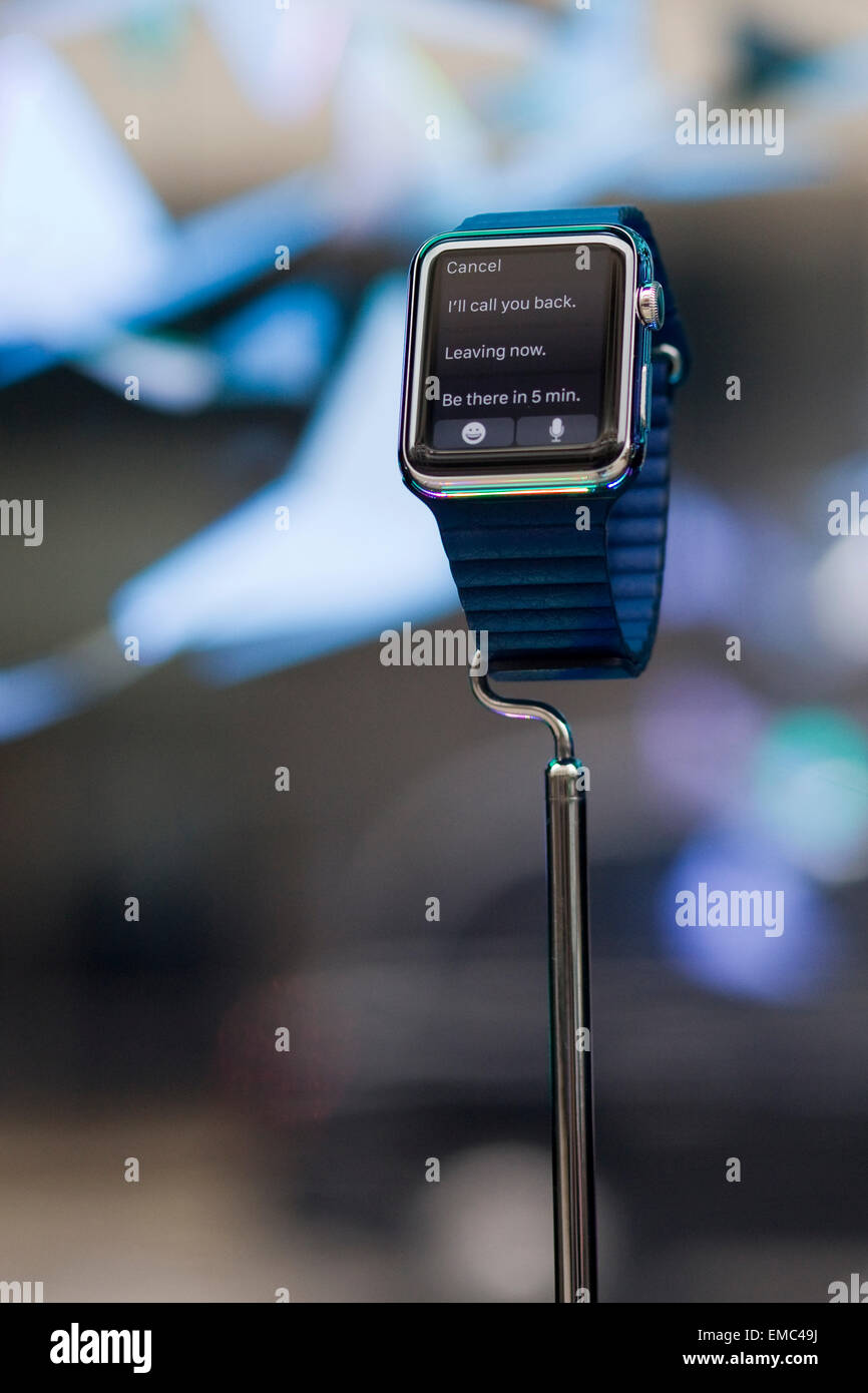 The New Apple Watch Stock Photo - Alamy