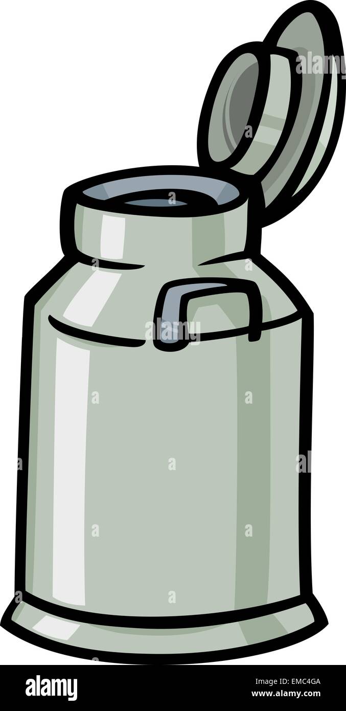 milk can or churn cartoon clip art Stock Vector Image & Art - Alamy