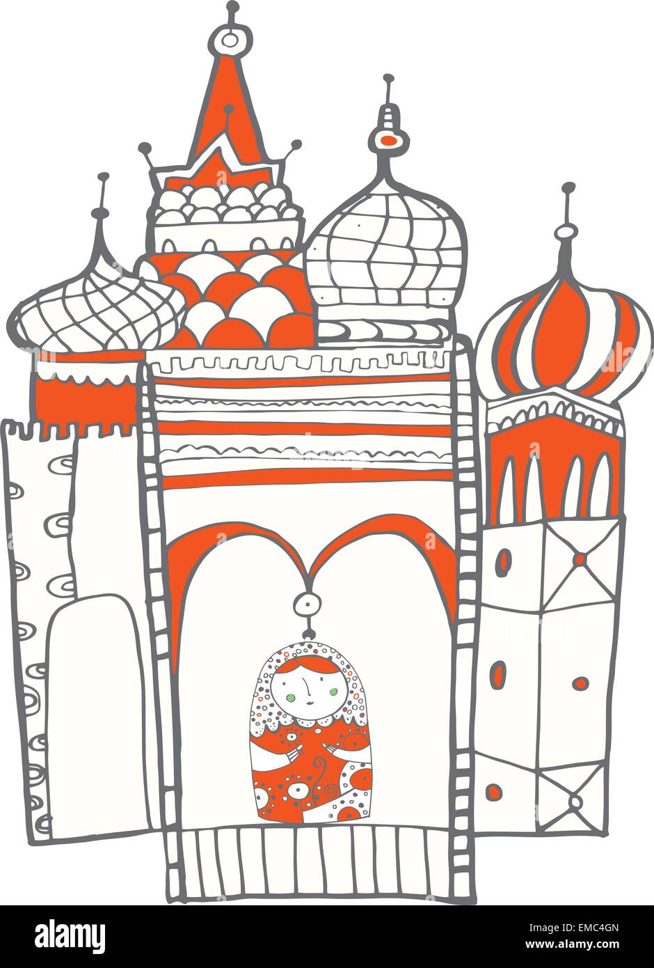 Moscow collection Stock Vector Images - Alamy