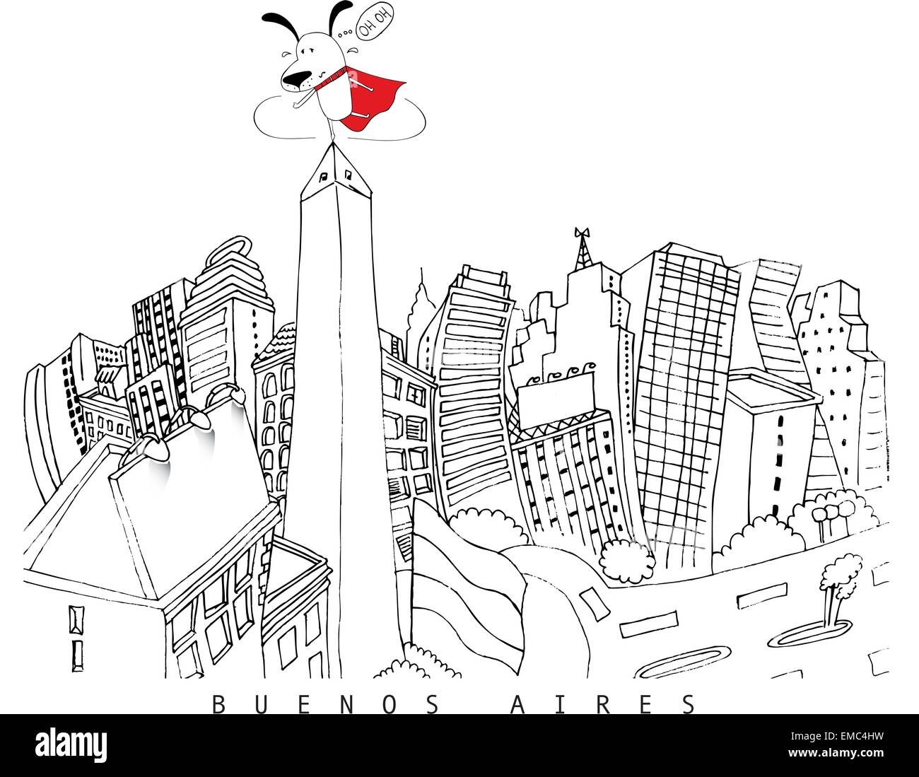 Skyline hero Cut Out Stock Images & Pictures - Alamy