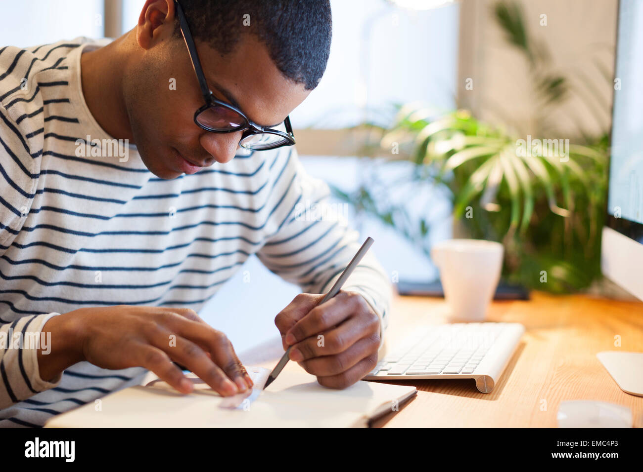 Creative professional outline hi-res stock photography and images - Alamy